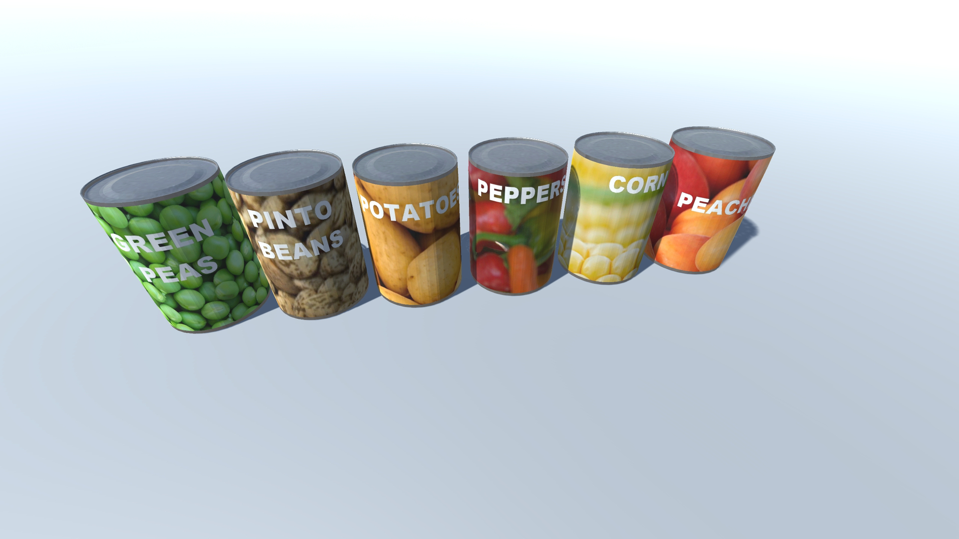 3D Canned Goods Pack - TurboSquid 2008296