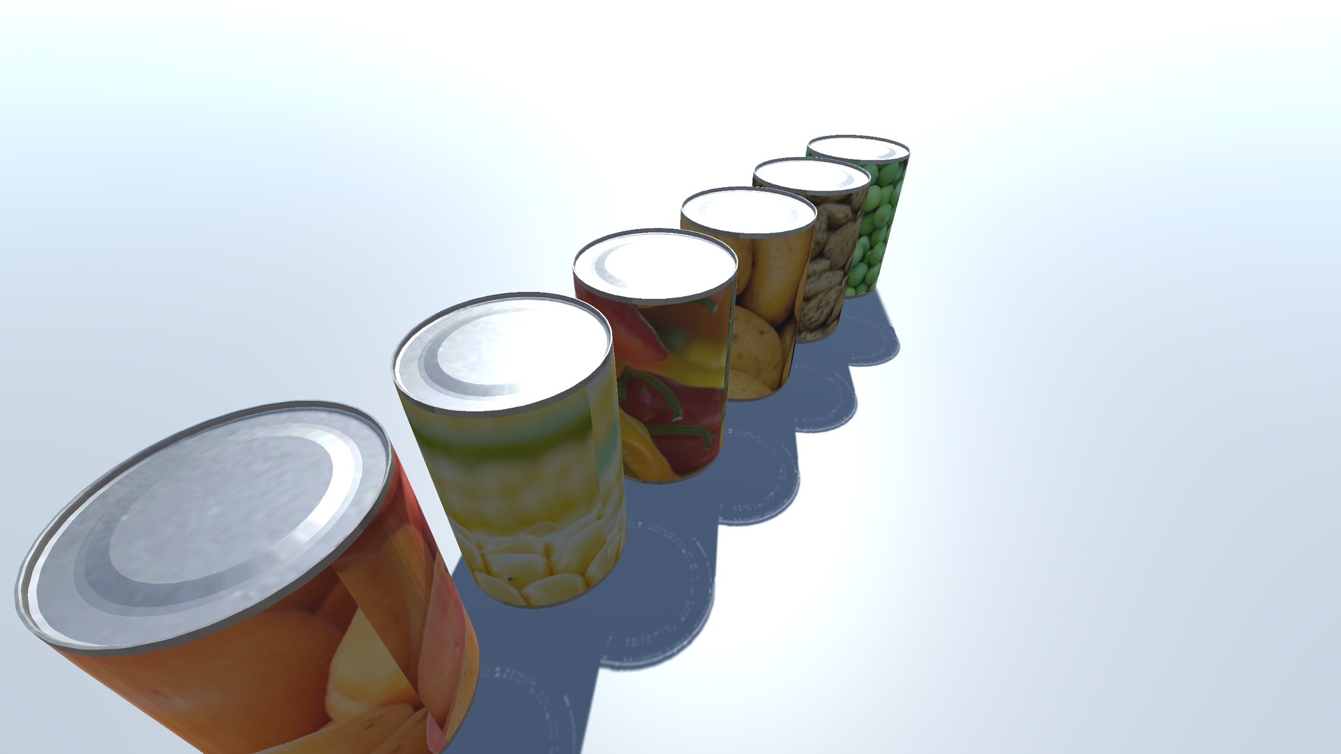 3D Canned Goods Pack - TurboSquid 2008296