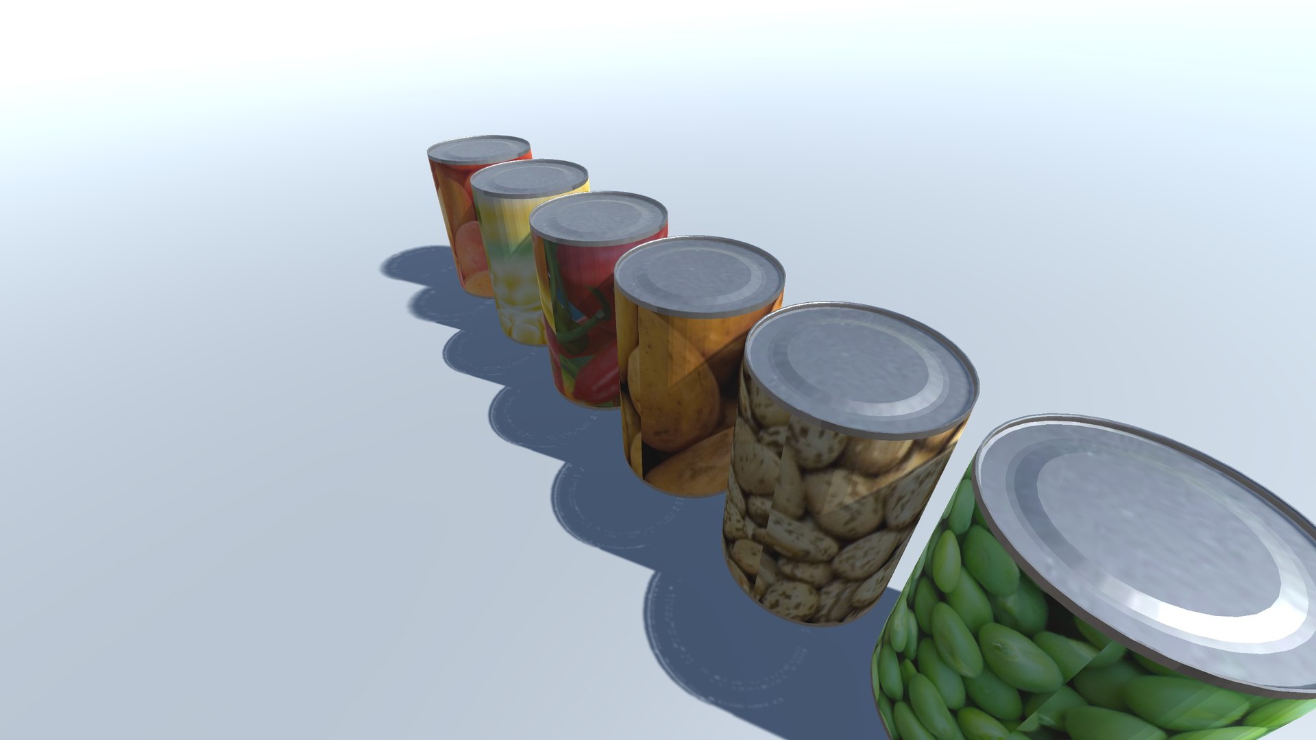 3D Canned Goods Pack - TurboSquid 2008296