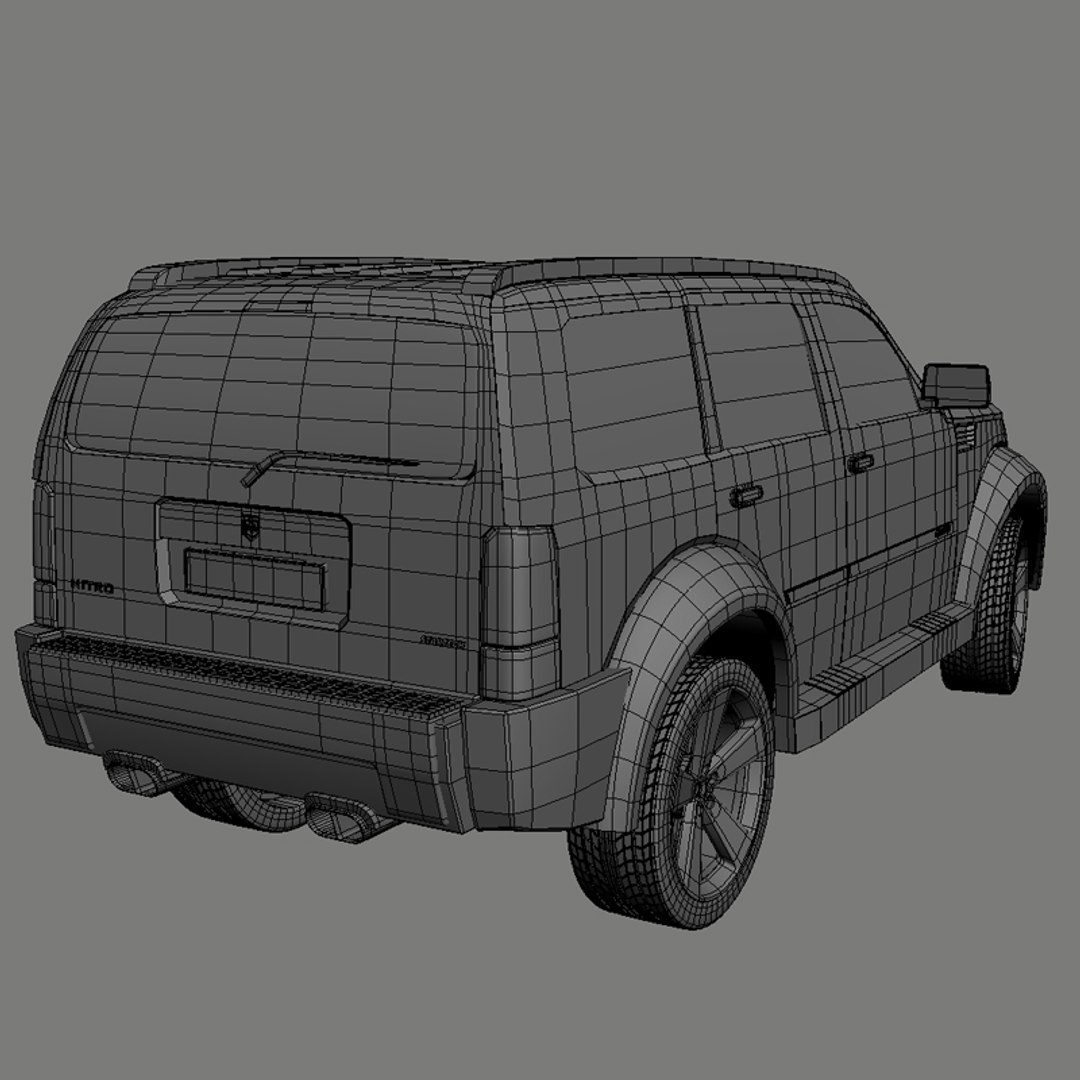 3d Dodge Nitro