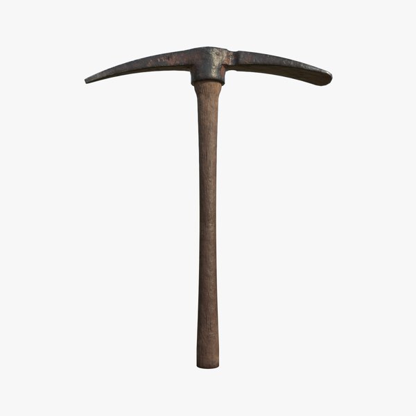 Rusty Pickaxe - 게임 준비 PBR 3D 모델 - TurboSquid 1100753