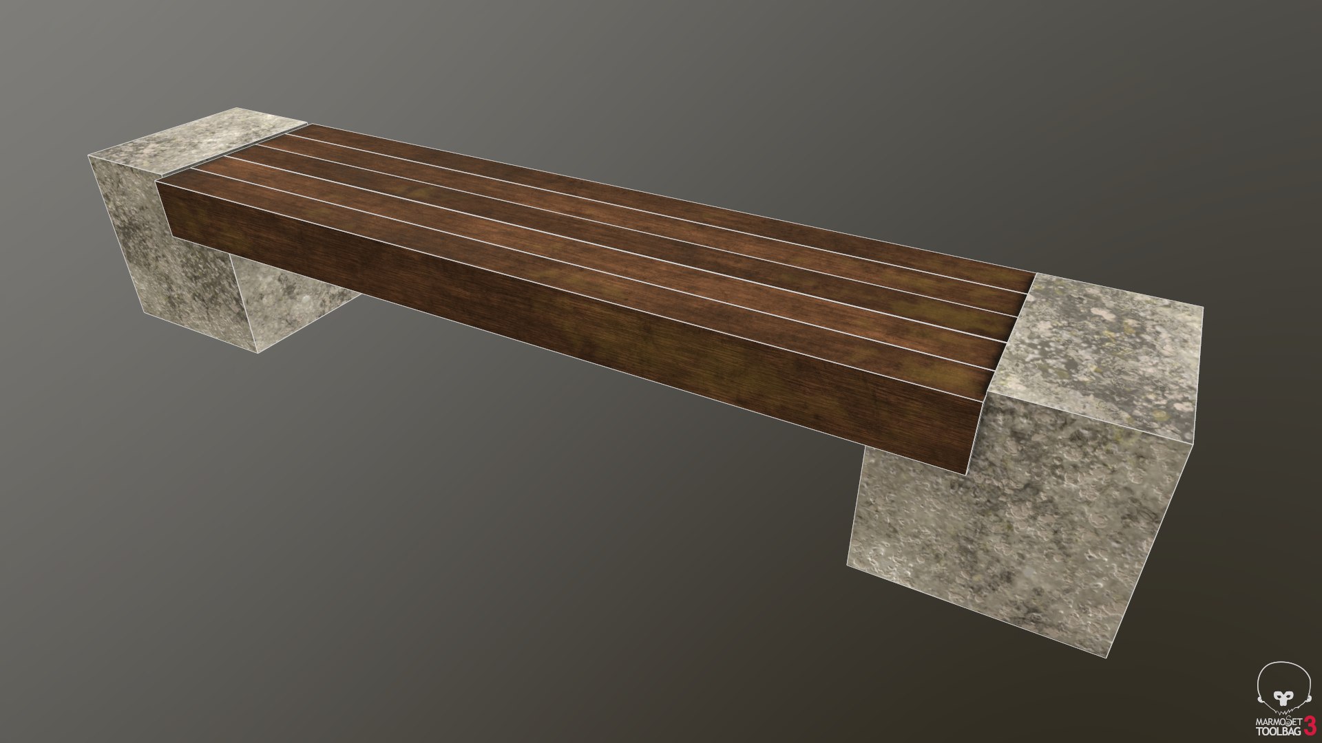 Bench Base 3D Model - TurboSquid 1487309
