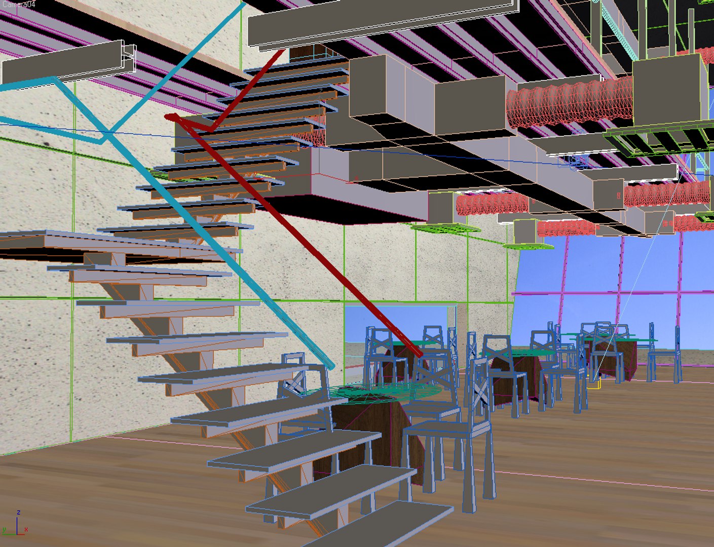 Steel Structure 3d Max