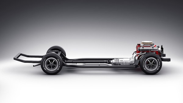 3d model car chassis