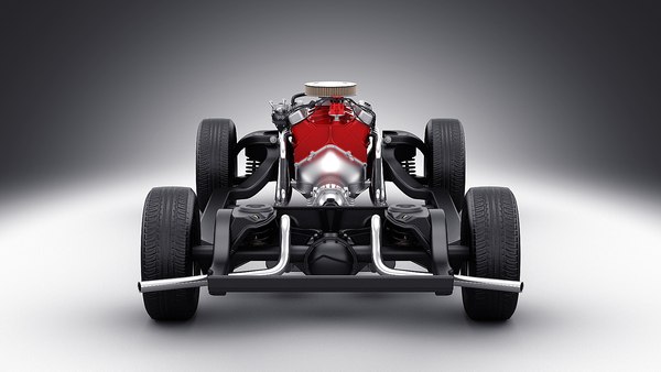 3d model car chassis