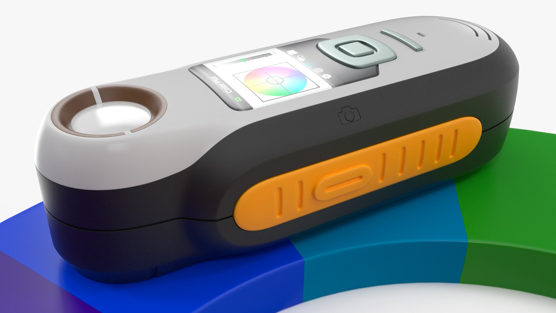 Portable Spectrocolorimeter On Circular Color Chart 3D - TurboSquid 2415924