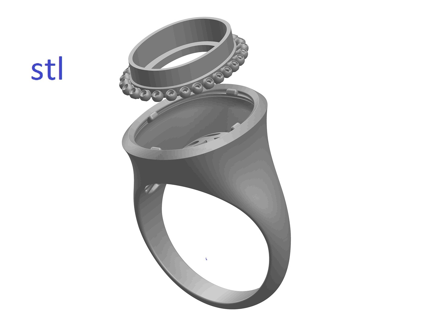 Ring 163 3D Model - TurboSquid 2046142