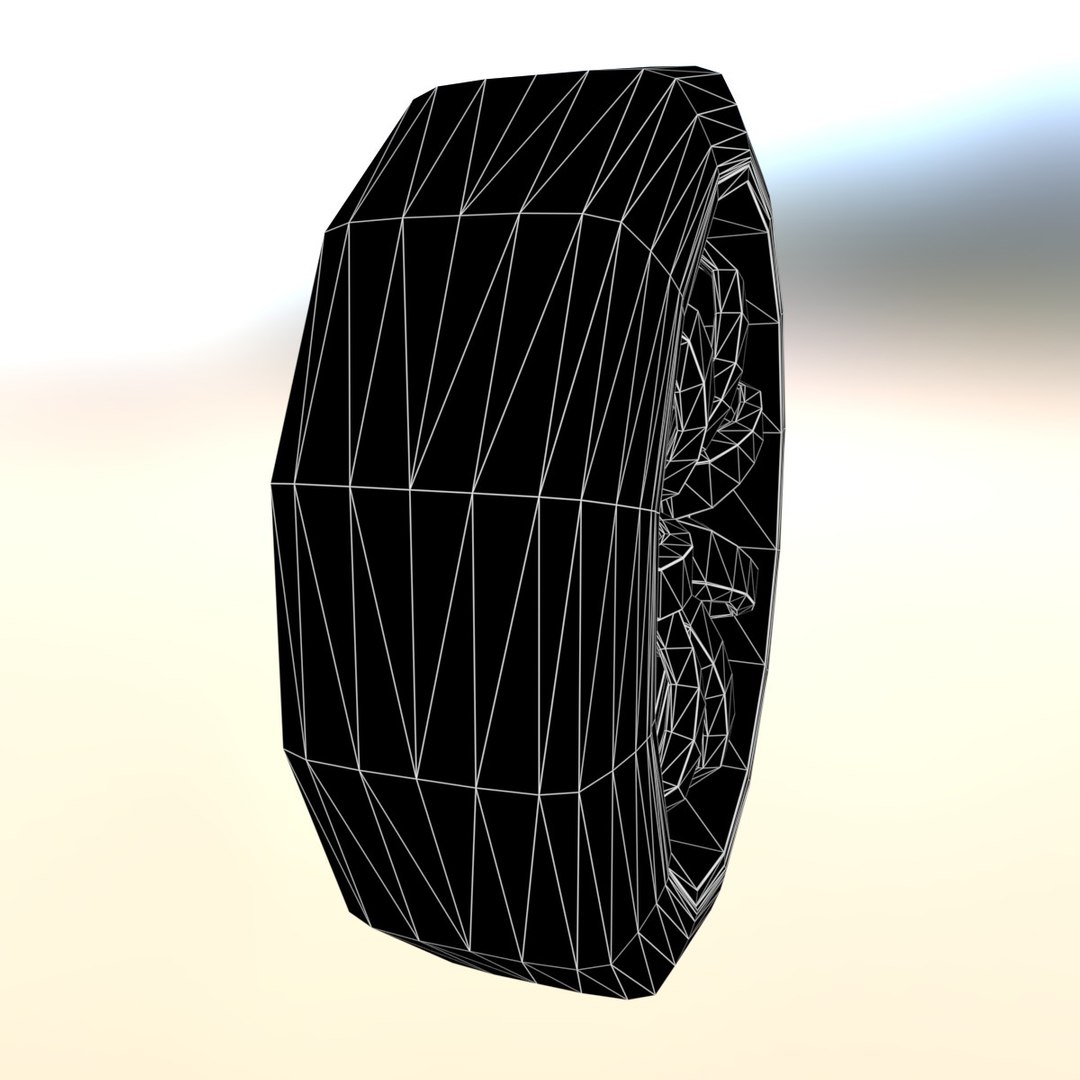 Free Wheel 7 Spokes Model - TurboSquid 1227452