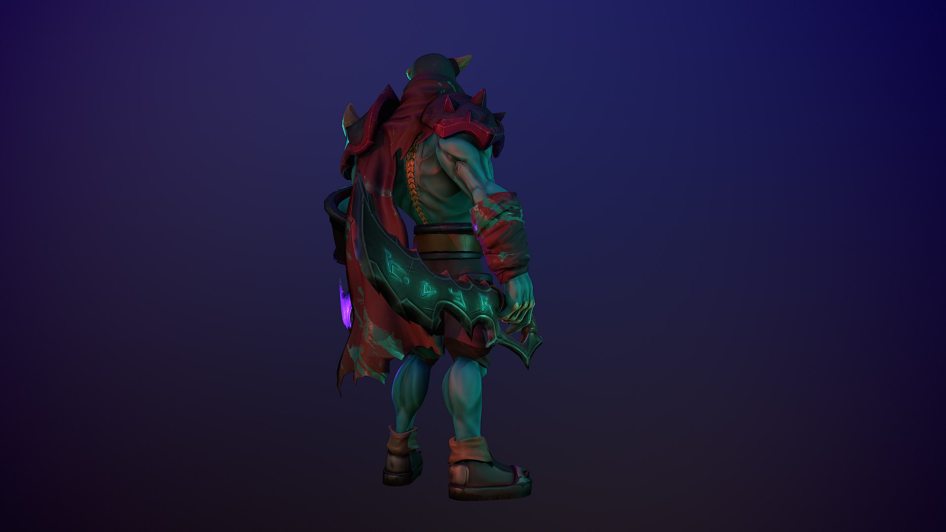 Slayer Demon 3d Model Turbosquid 2039292