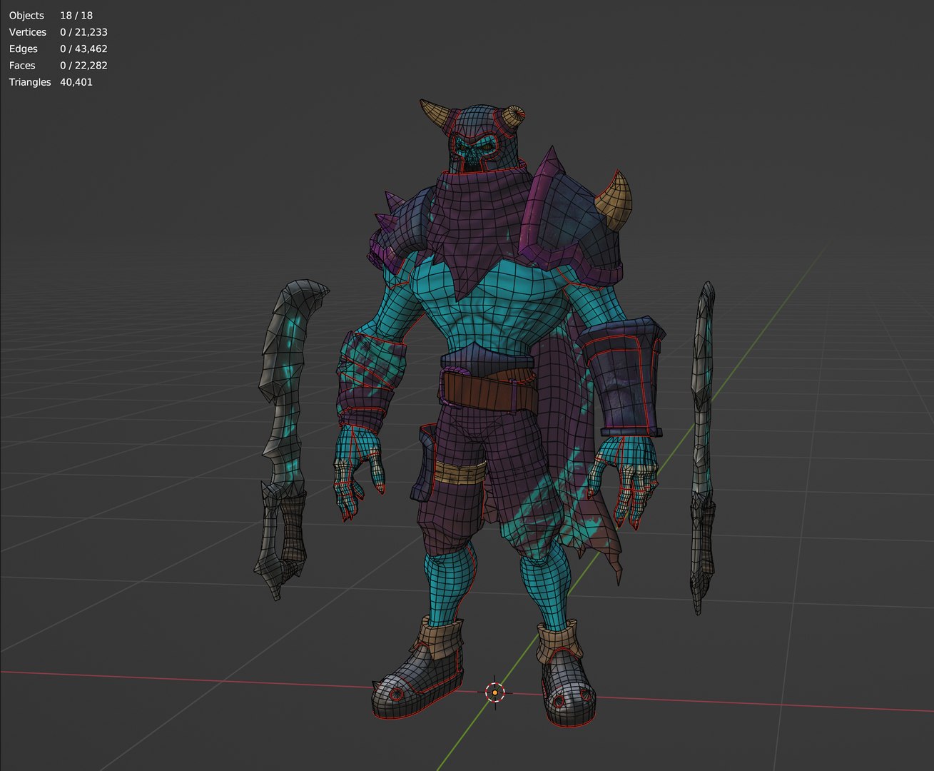 Slayer Demon 3d Model Turbosquid 2039292
