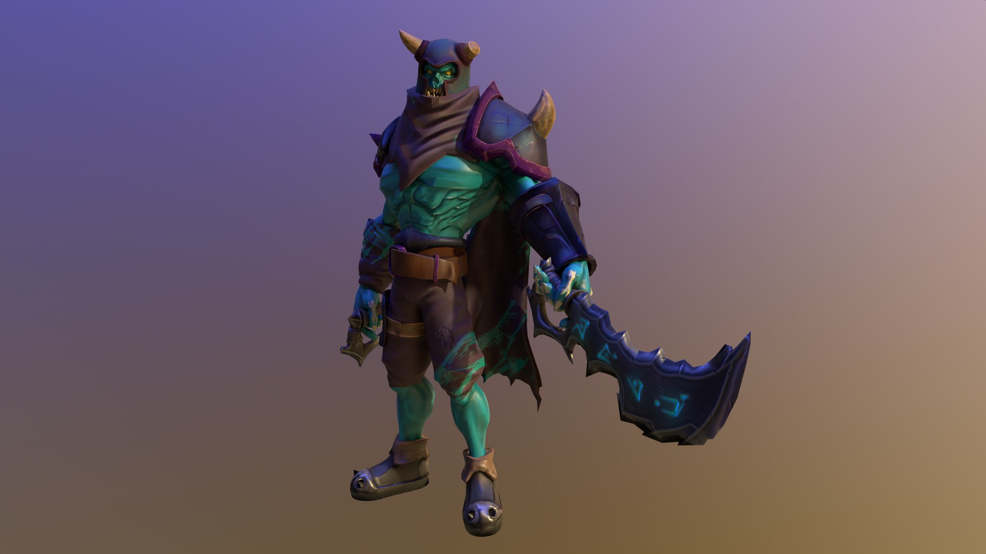Slayer Demon 3D Model - TurboSquid 2039292