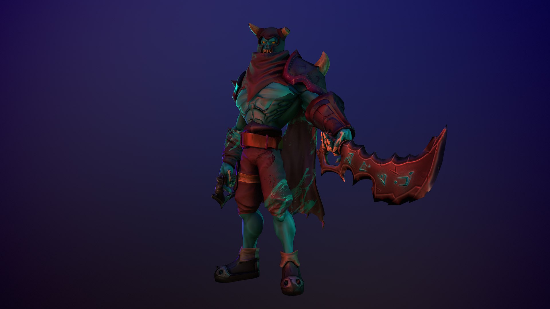 Slayer Demon 3d Model Turbosquid 2039292