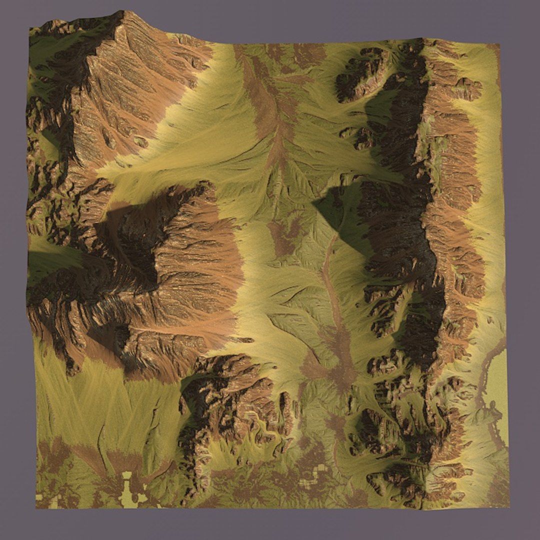 Mountain Games Maps 3ds