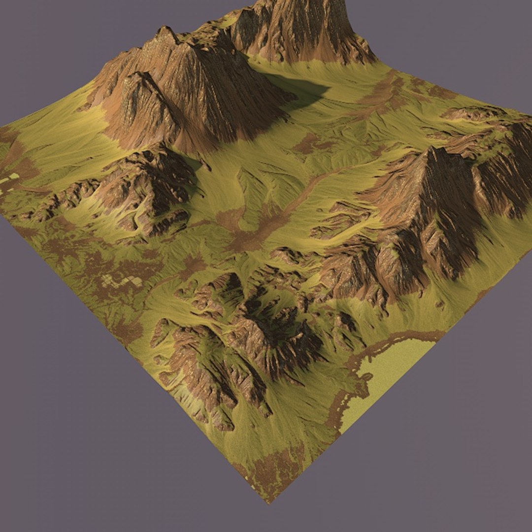 Mountain Games Maps 3ds