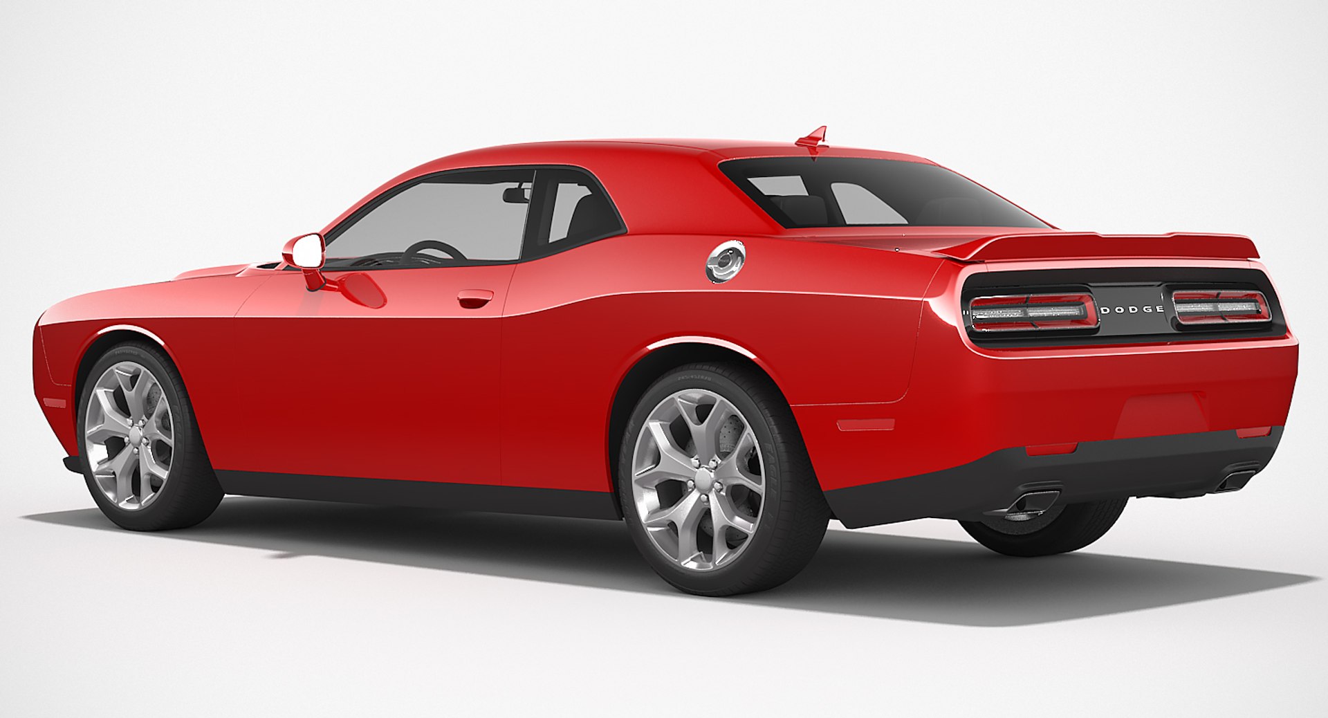 3d Dodge Challenger Sxt 2015