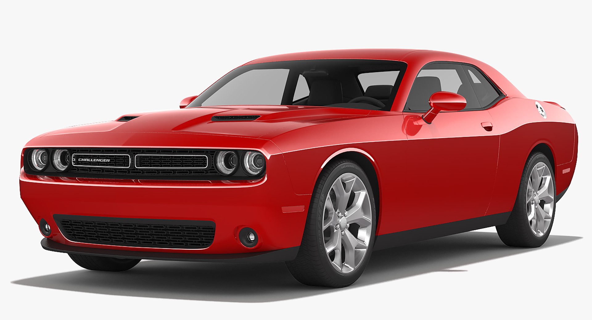 3d Dodge Challenger Sxt 2015