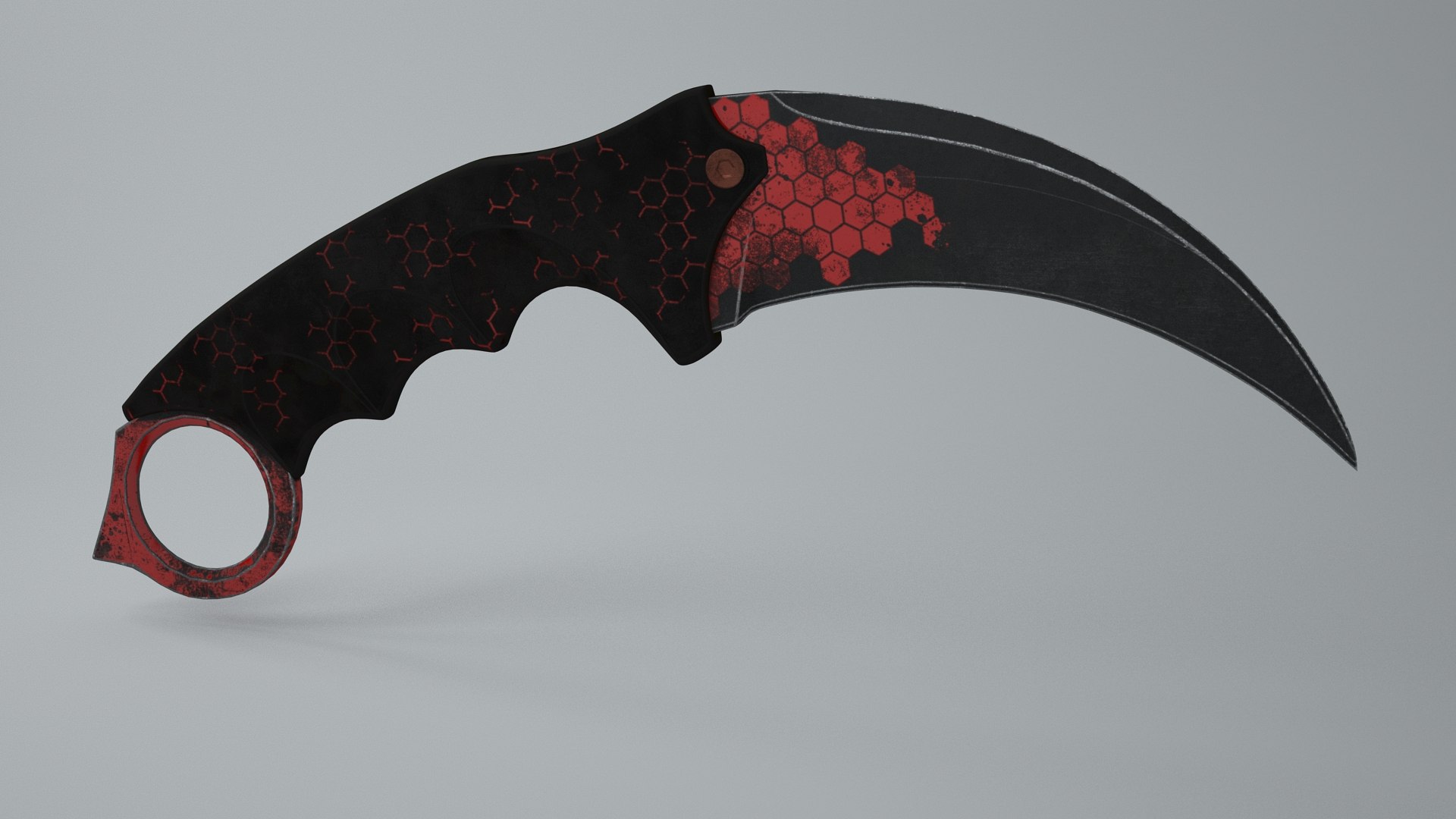 3d Model Knife