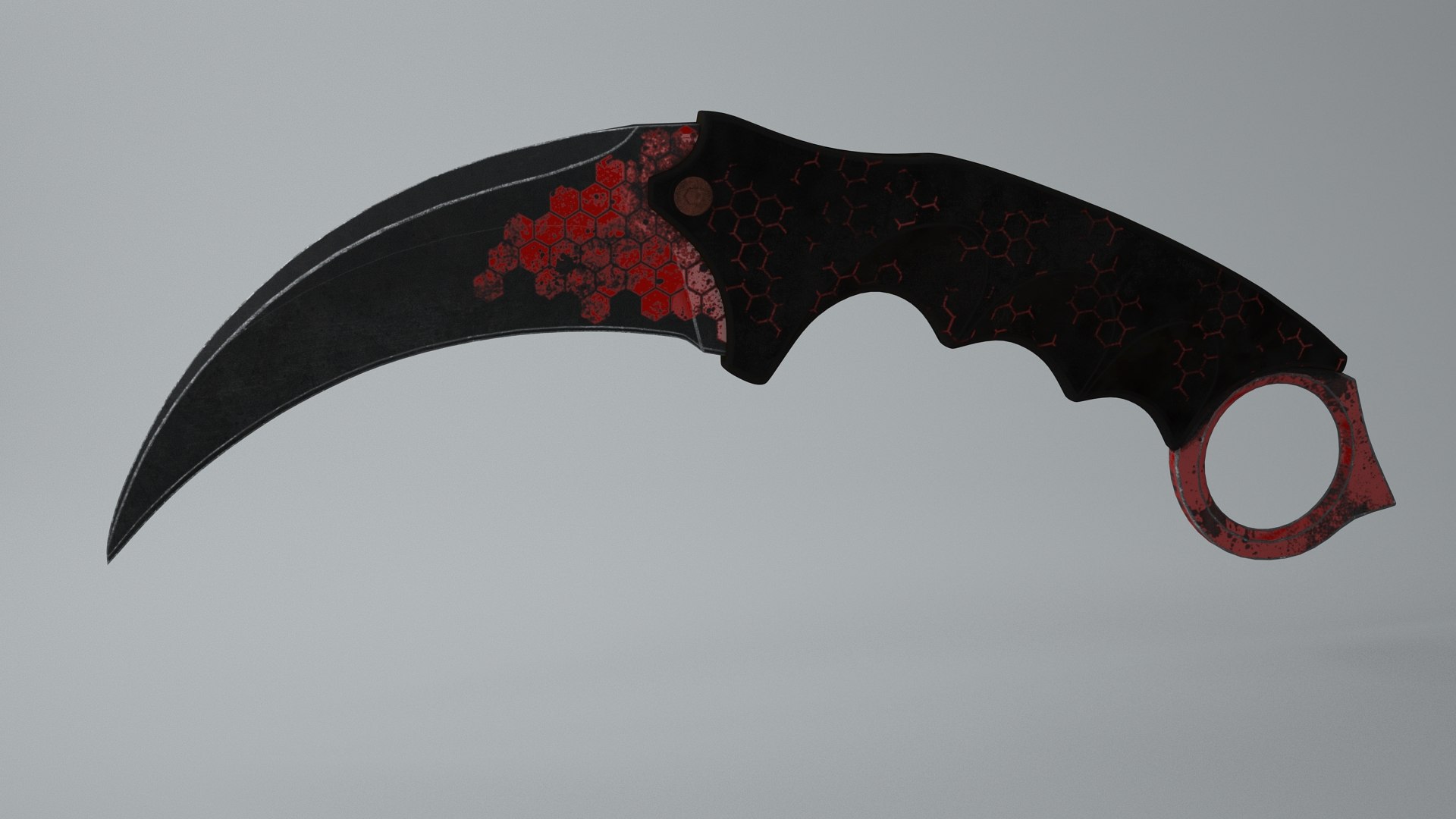 3d Model Knife