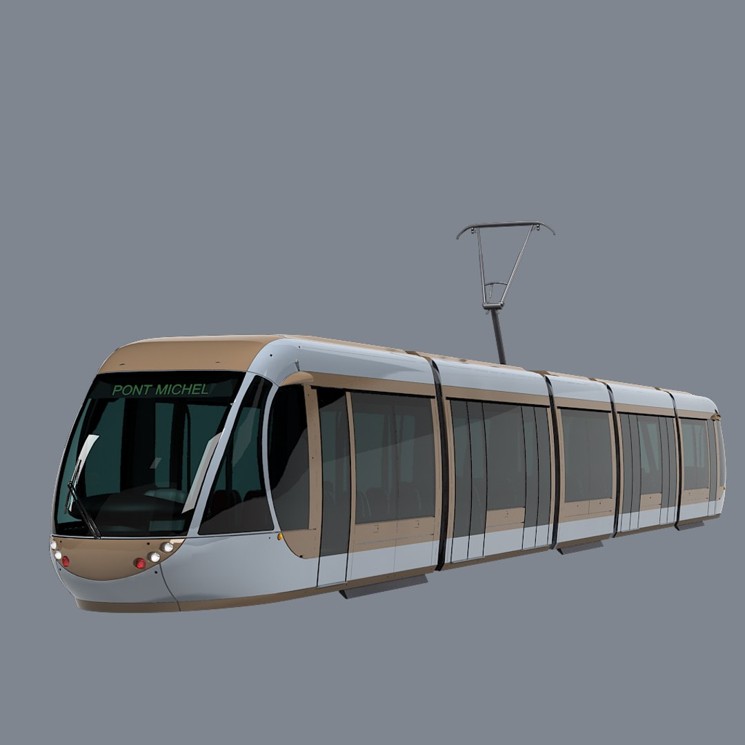 Max Alstom Citadis City Tramway