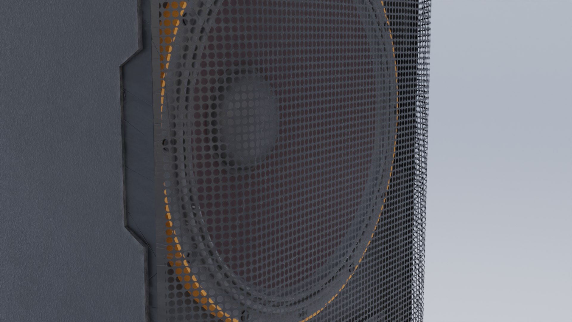 Big Black Concert Speakers With 4K Textures 3D Model - TurboSquid 1967093