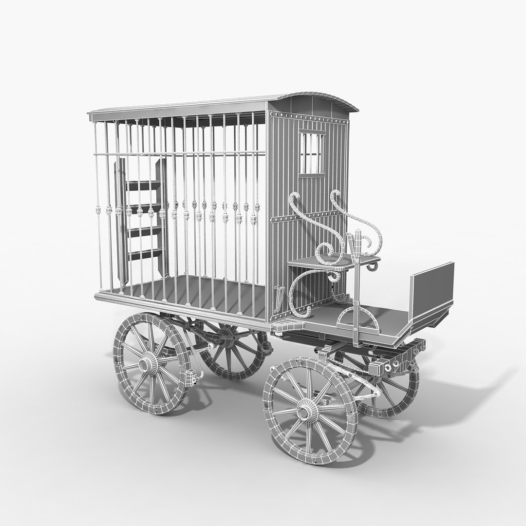 Prisoner Carriage 3d Max
