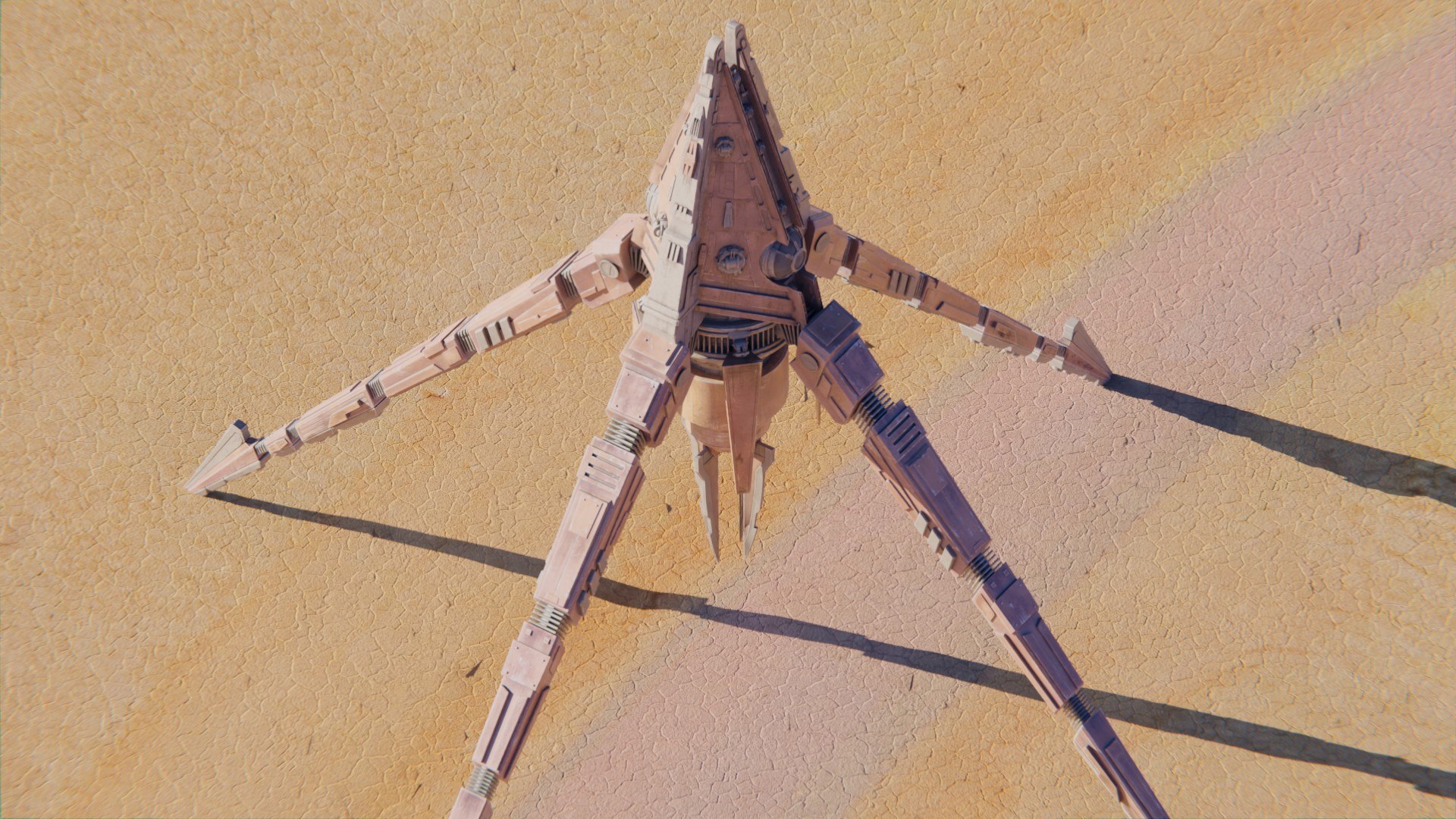 3D Star Wars Trident Model - TurboSquid 2325973