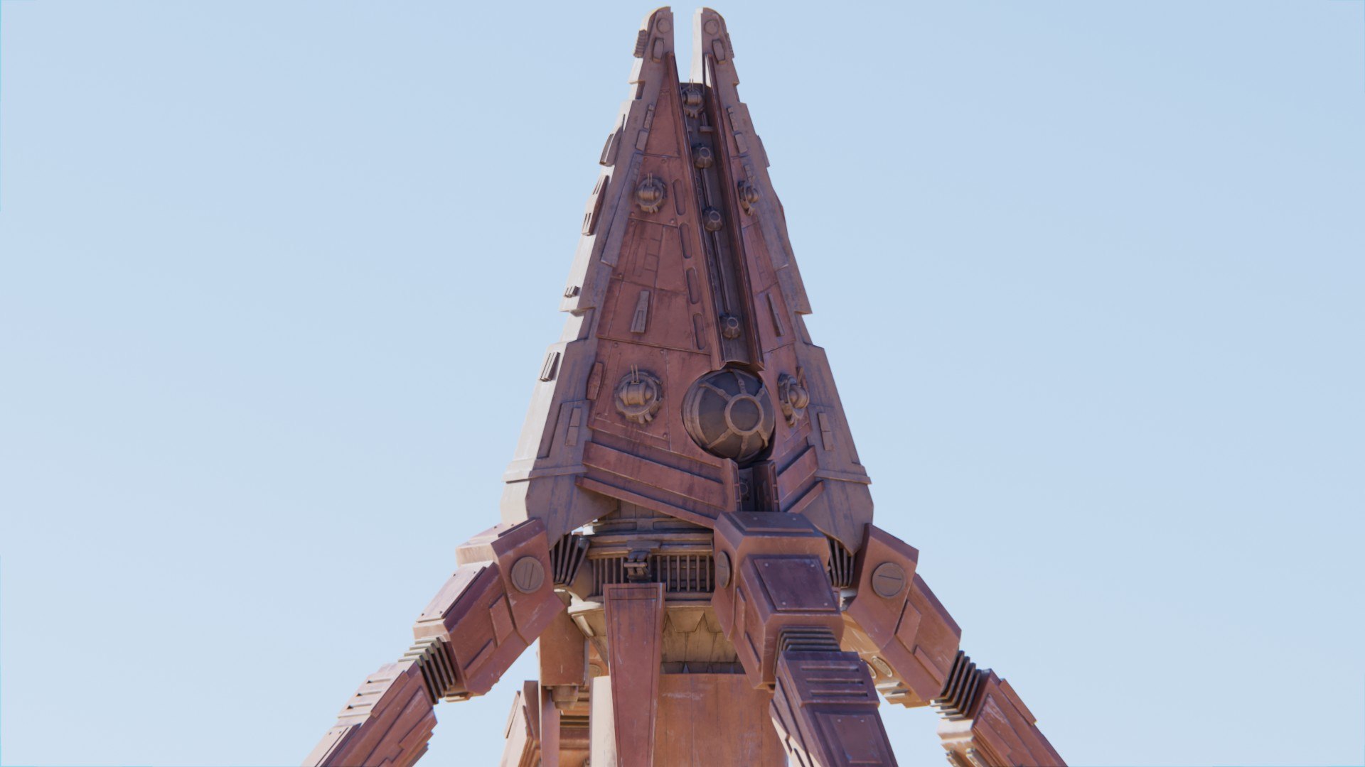 3D Star Wars Trident Model - TurboSquid 2325973