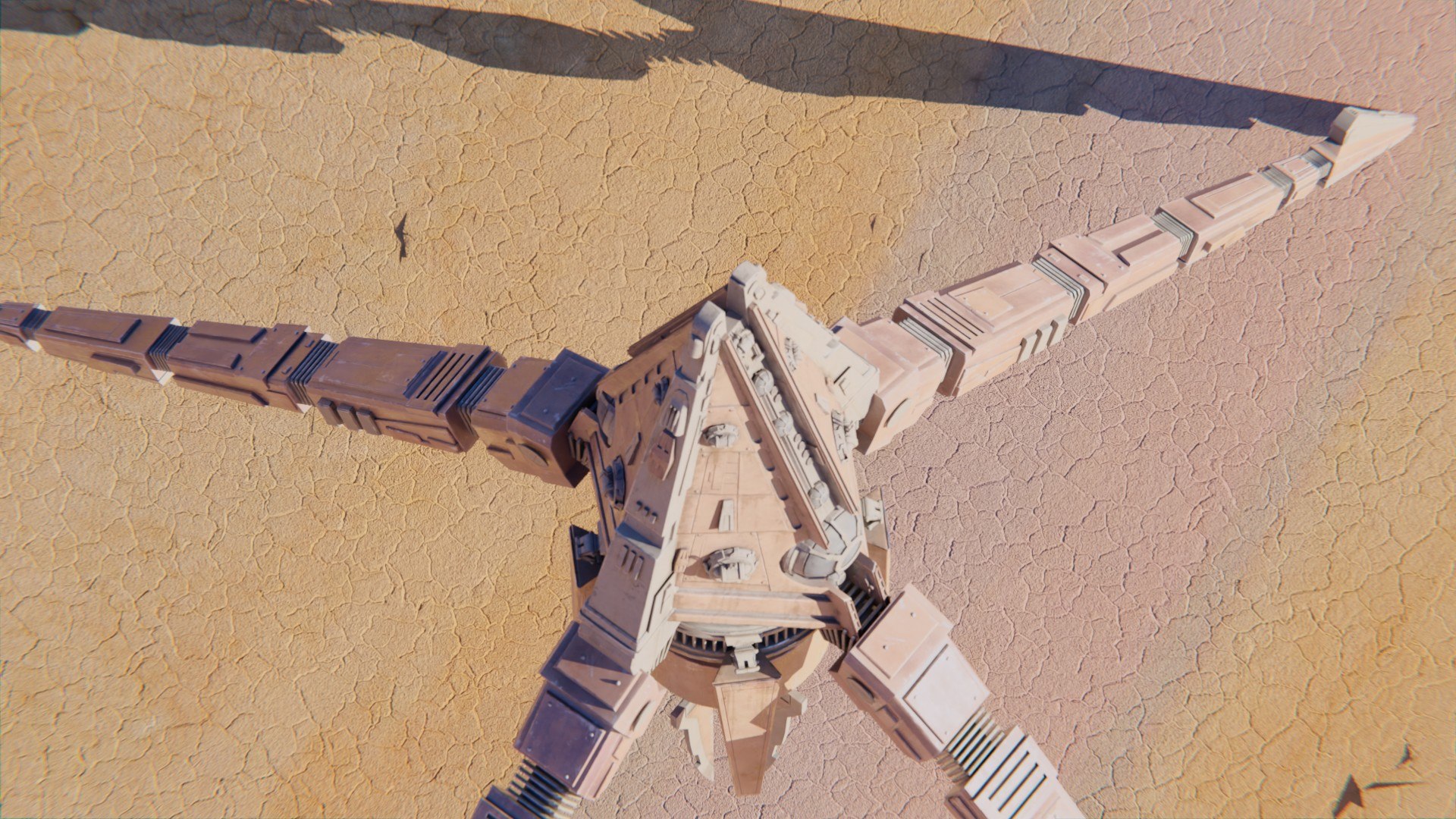 3D Star Wars Trident Model - TurboSquid 2325973