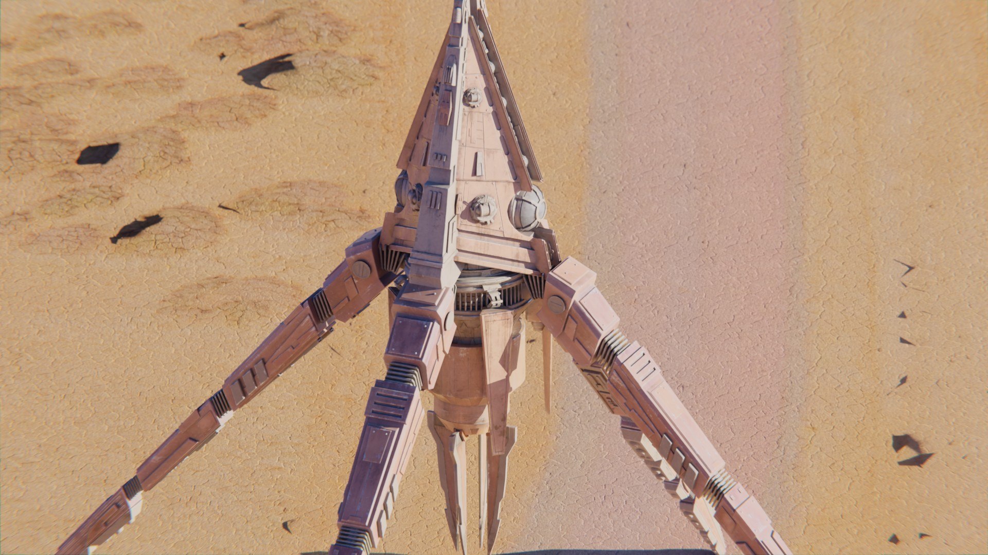 3D Star Wars Trident Model - TurboSquid 2325973