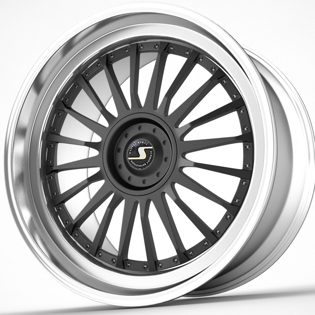 3d Model Schmidt Wheel Rims