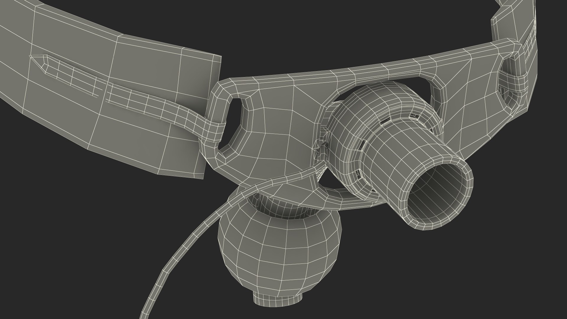 3D Cuffed Tracheostomy Tube With Neck Strap - TurboSquid 2405892