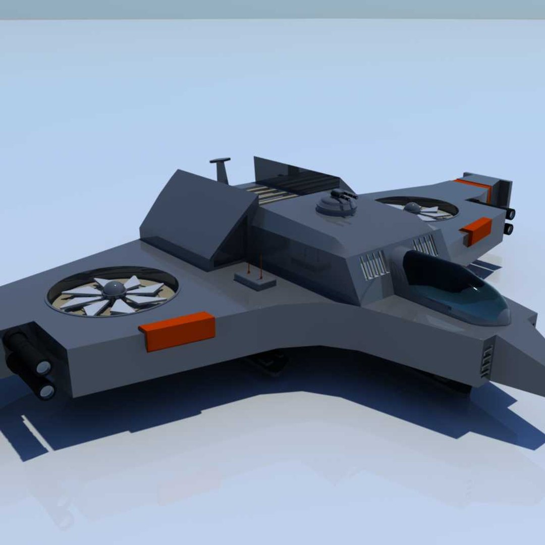 3D Sc-fi Spacecraft - TurboSquid 1195580