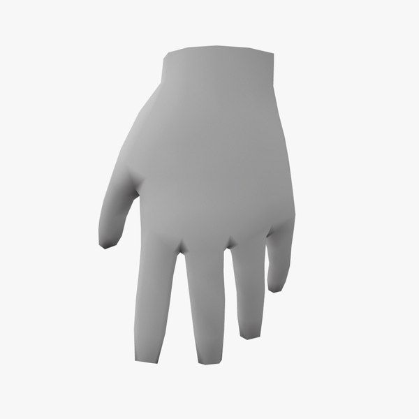 Free Low Poly Hand 3D Models for Download | TurboSquid