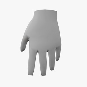 Free Low Poly Hand 3D Models For Download | TurboSquid