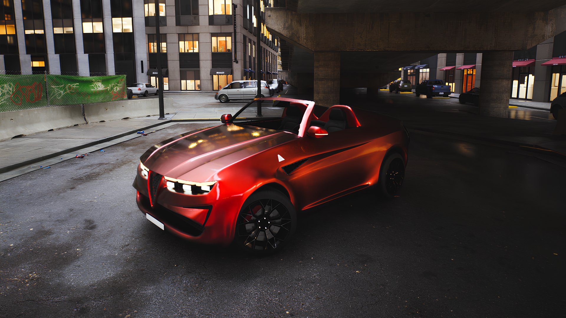 Vimof Spider - Drivable Car For Unreal Engine 3D Model - TurboSquid 2442539