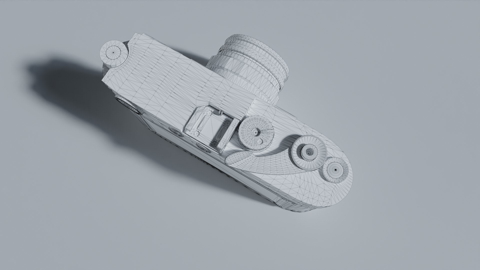 3D Camera Leica M3 Retro Silver Model - TurboSquid 1783028