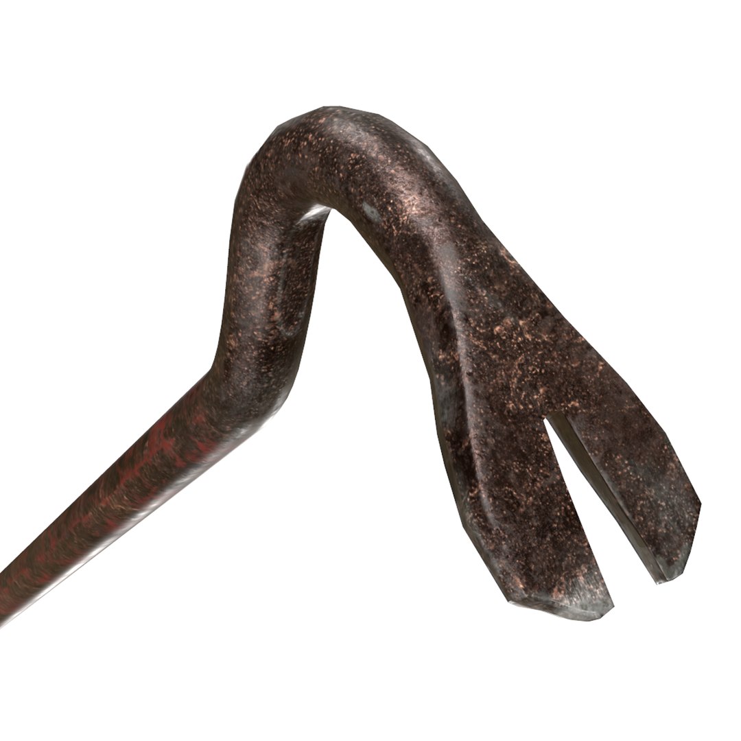 Old Crowbar 3D Model - TurboSquid 2331974