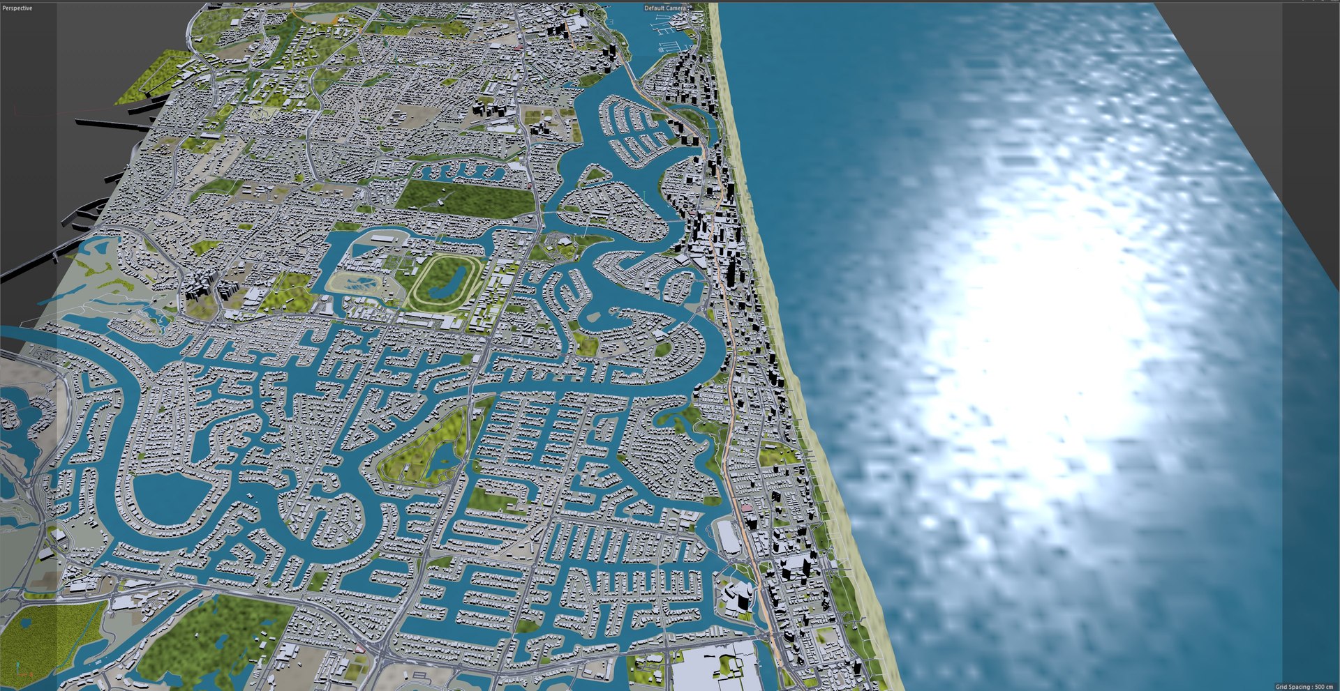 3D Surfers Paradise Queensland Australia - TurboSquid 2042538