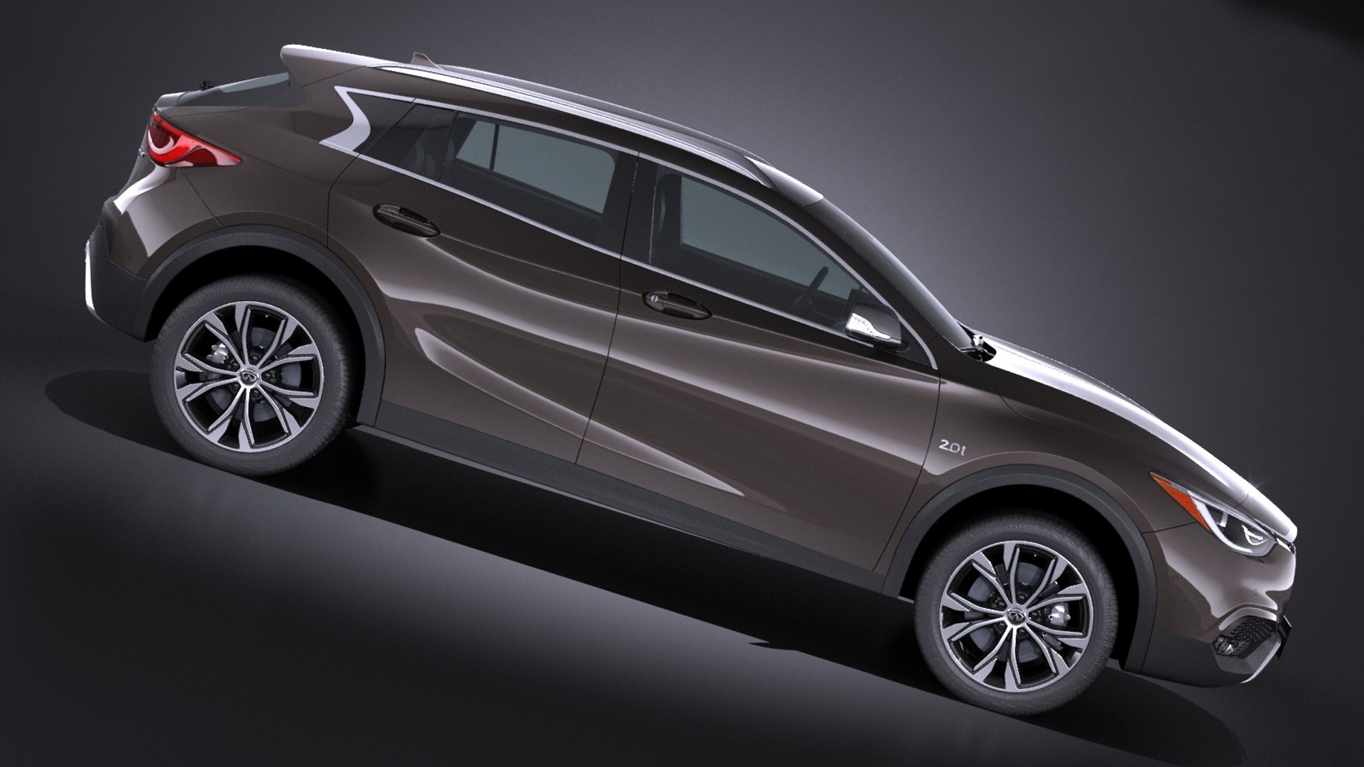 3d infiniti qx30 2017