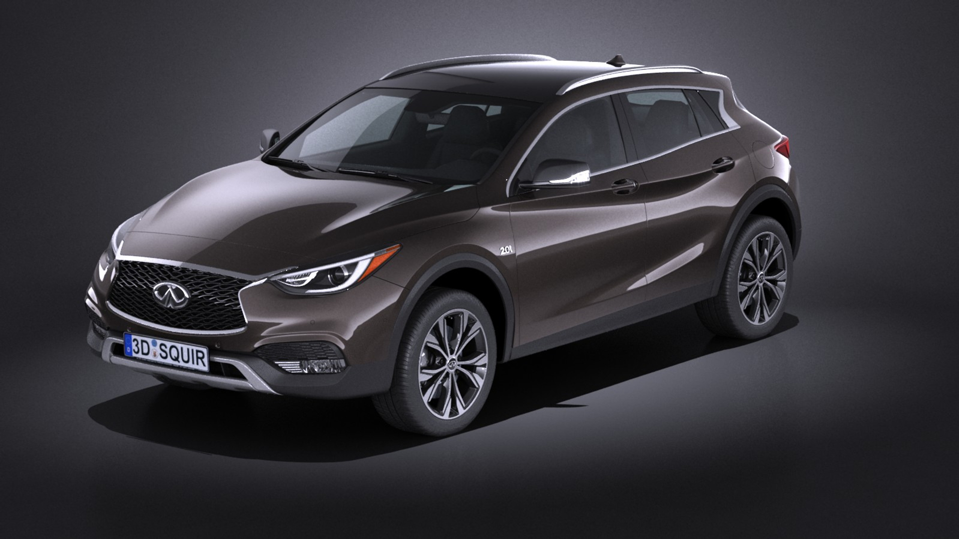 3d infiniti qx30 2017