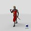 3D Crusader Knight King Walking Model - TurboSquid 1509486