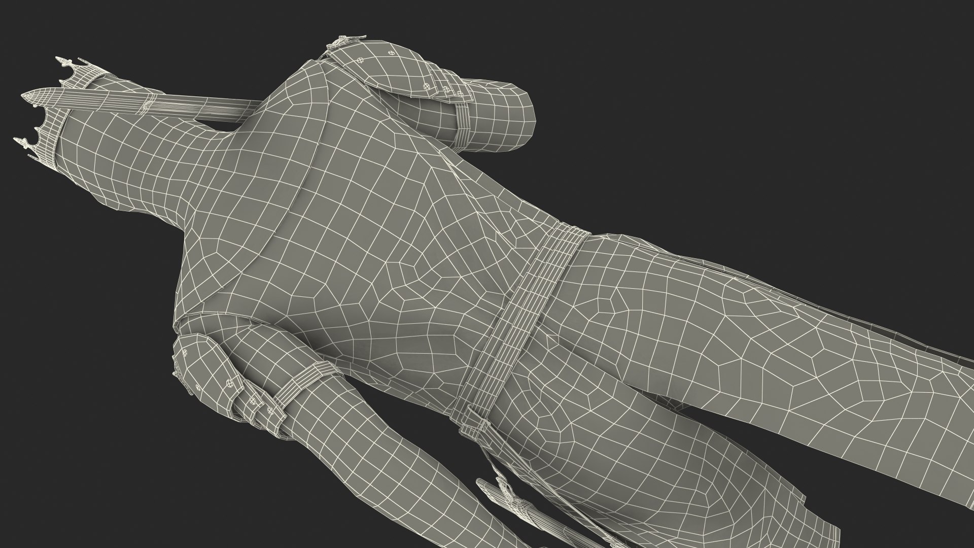 3D crusader knight king walking model - TurboSquid 1509486