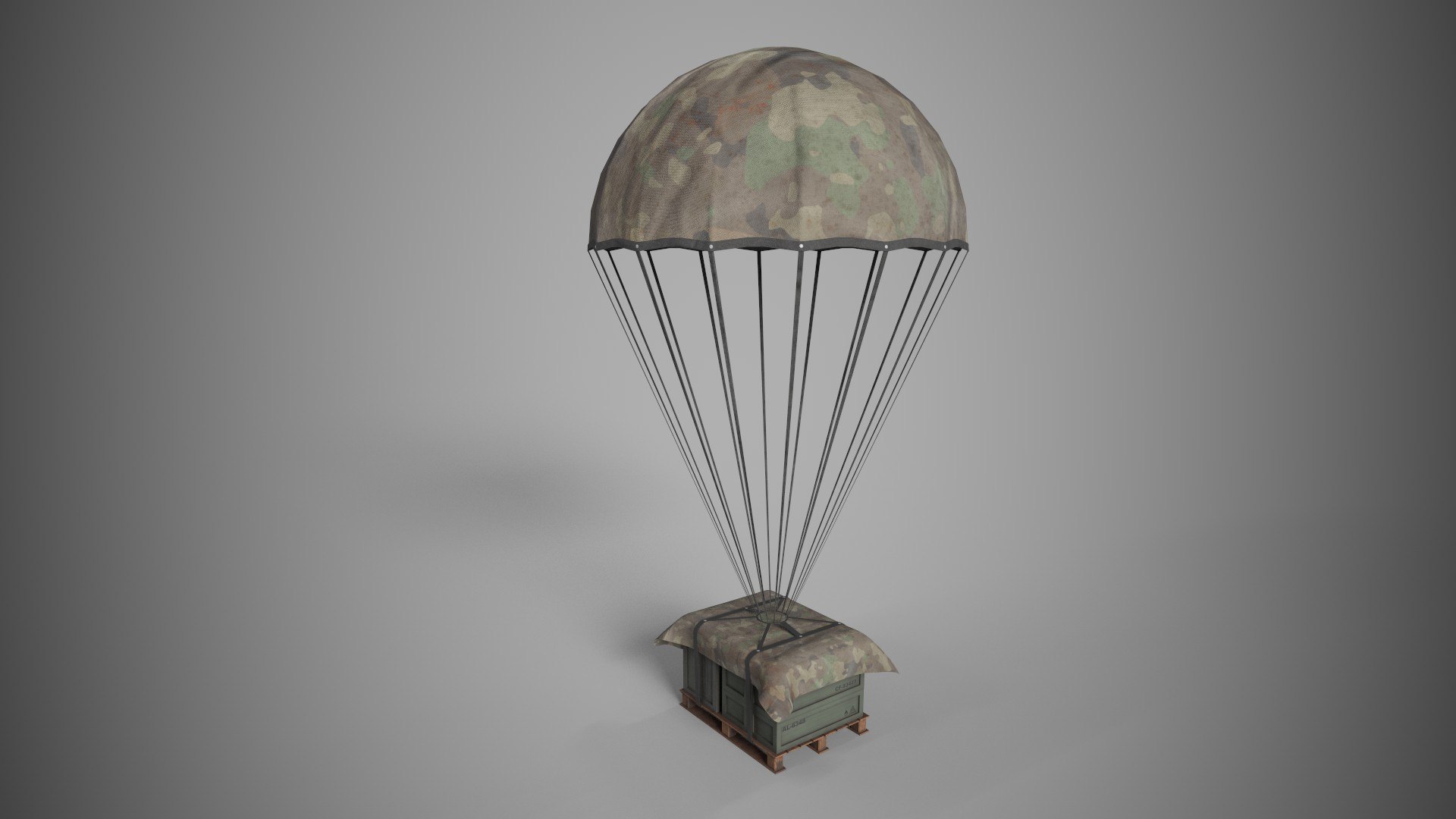 3D Model Airdrop Box - TurboSquid 2425068