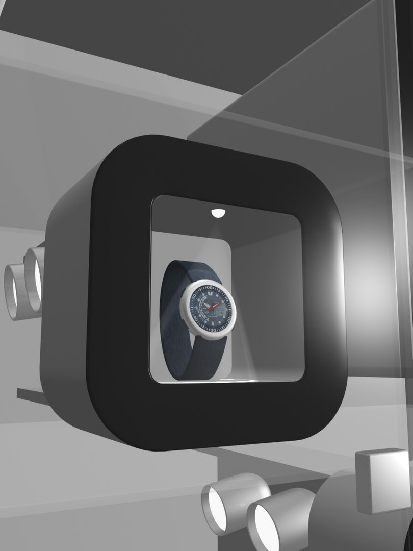 Display Watch 3d Model