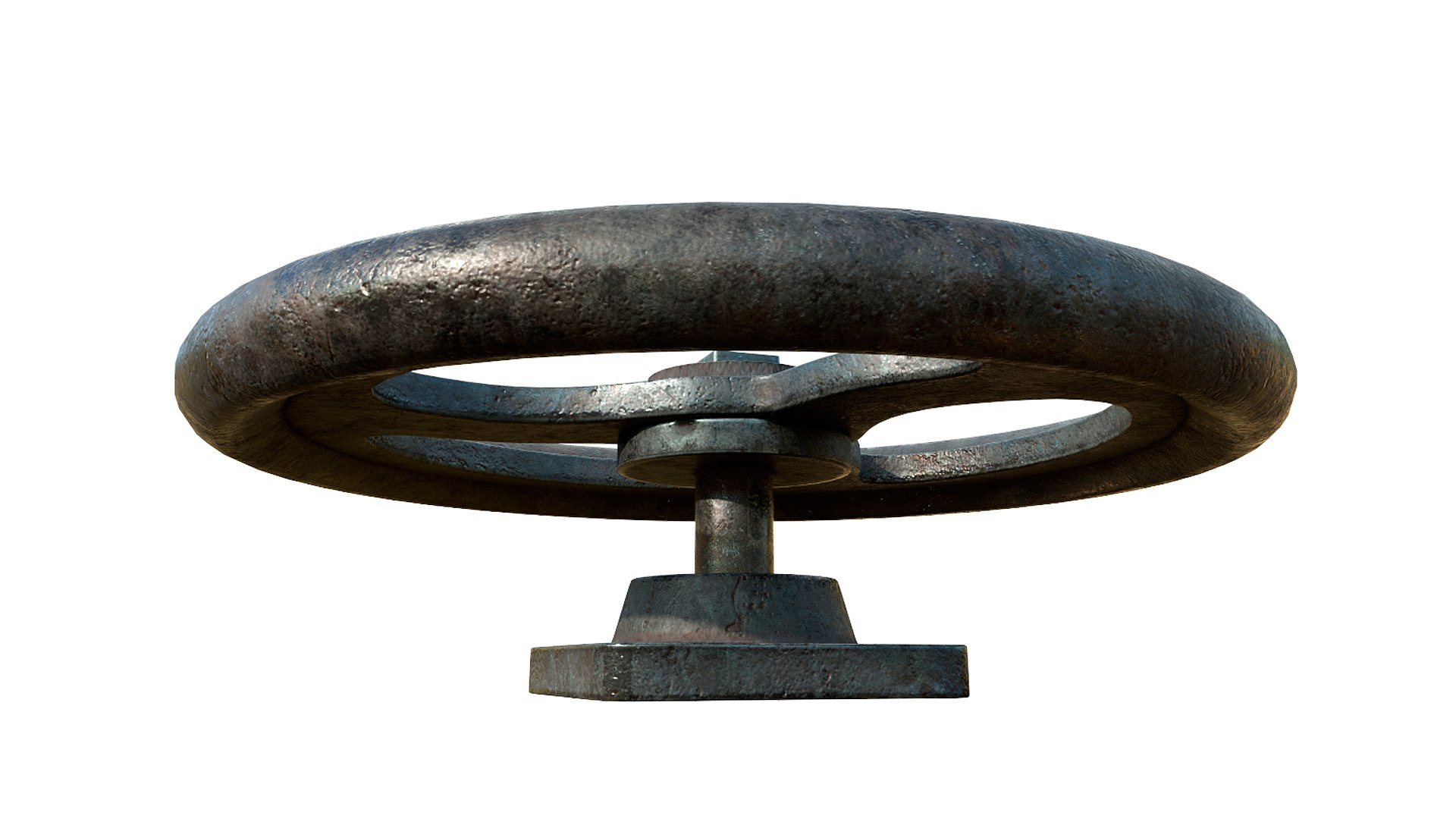 Gate Valve Handwheel 3D Model - TurboSquid 1896889