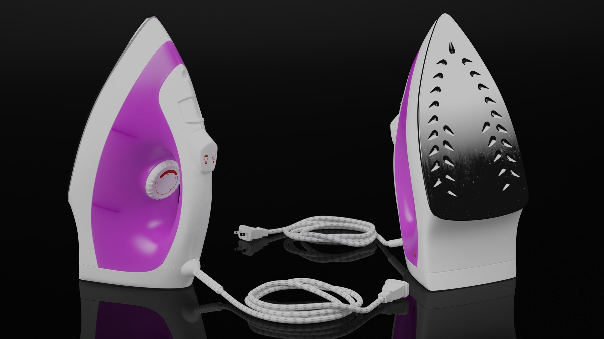 3D Steam Iron Model - TurboSquid 2061787