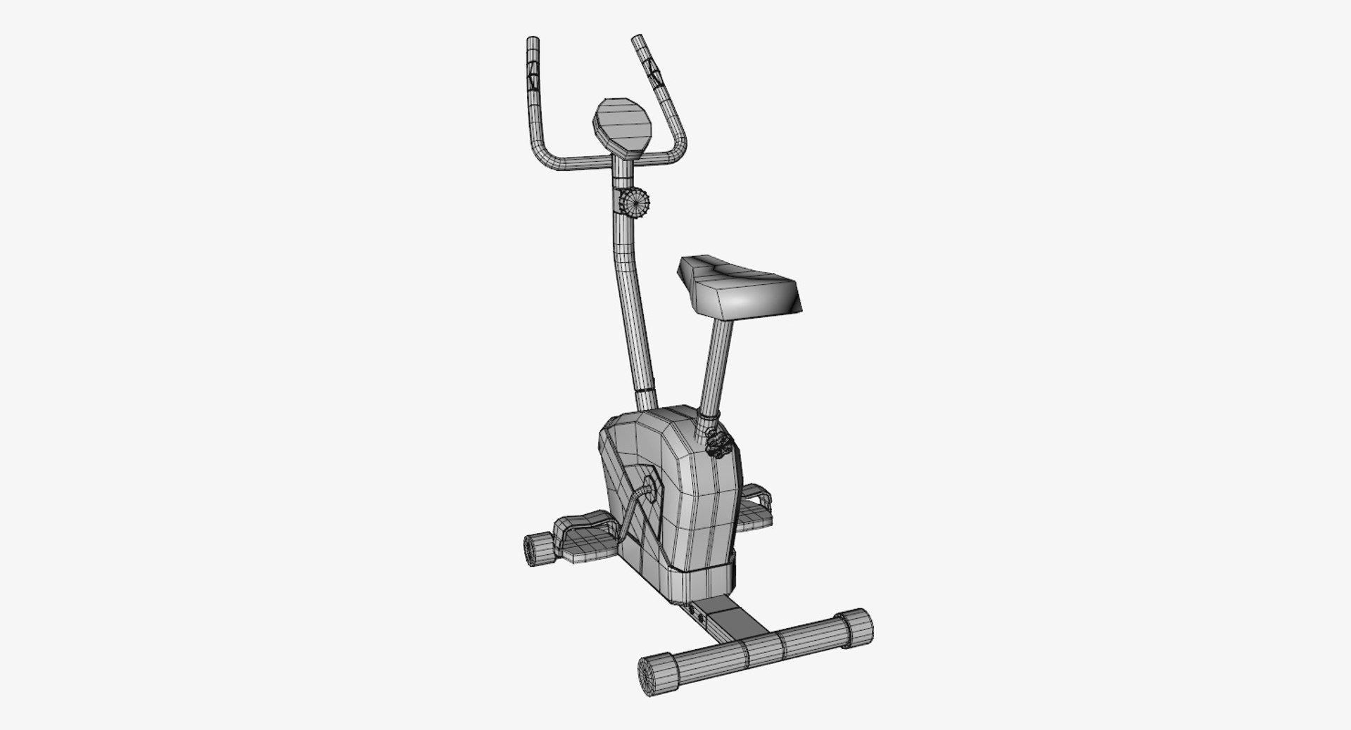 3D Exercise Bike Model - TurboSquid 1407262