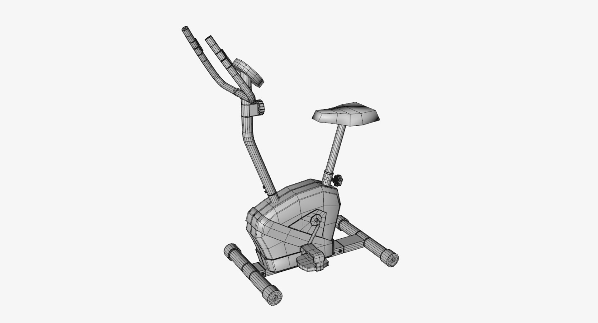 3D Exercise Bike Model - TurboSquid 1407262