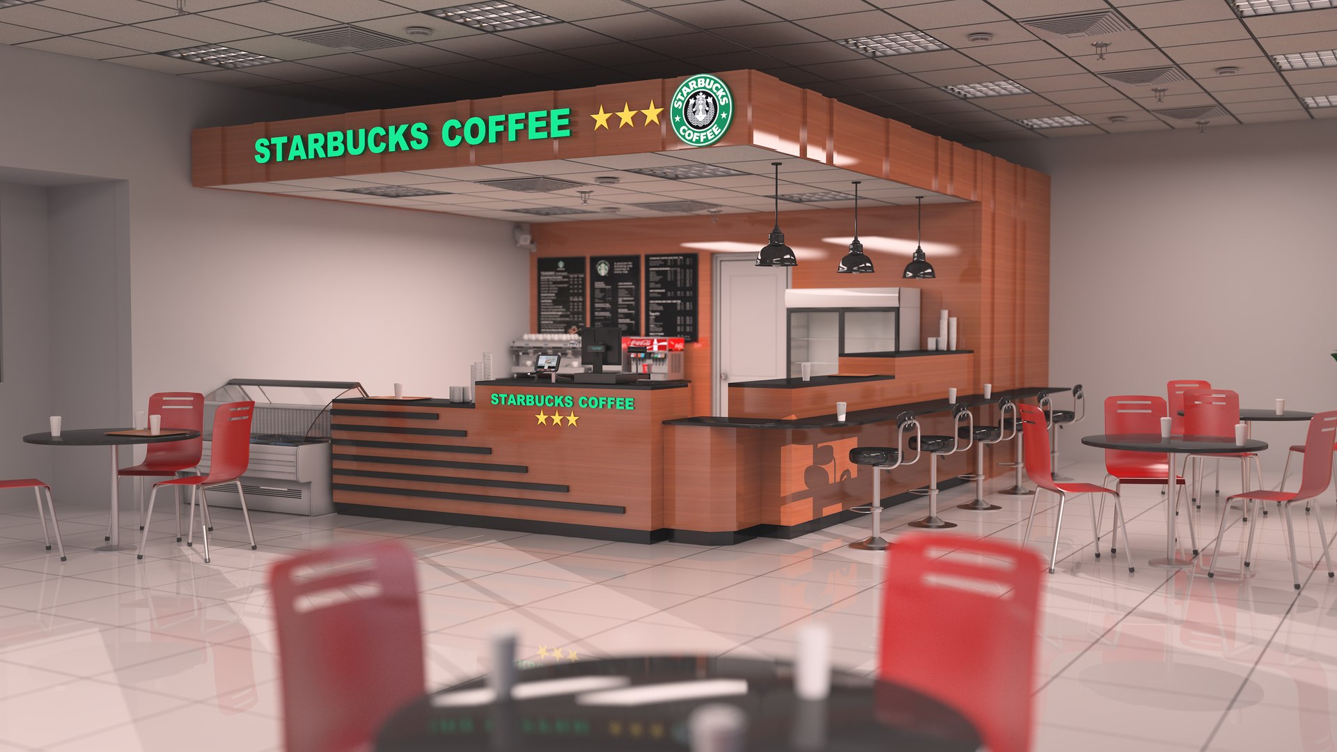 3D Starbucks - TurboSquid 2079394