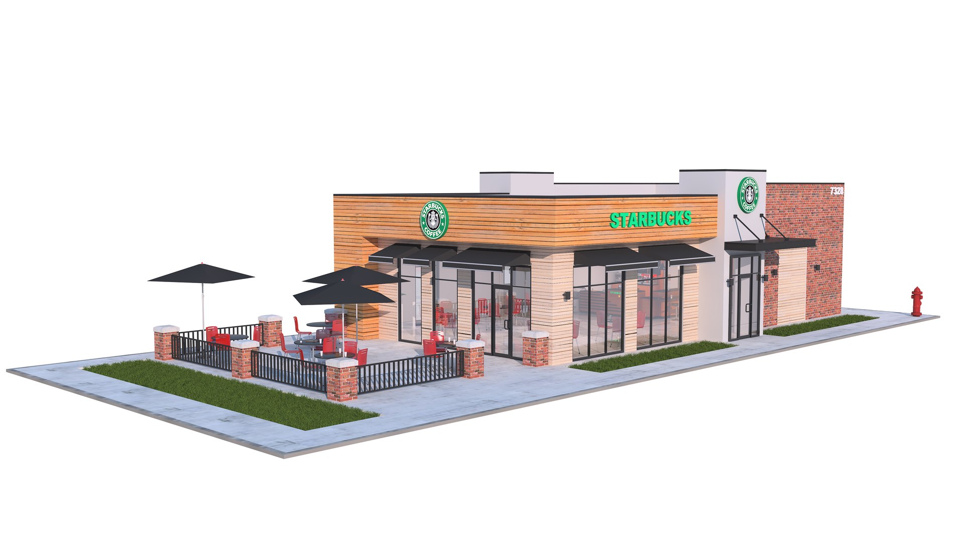3D Starbucks - TurboSquid 2079394